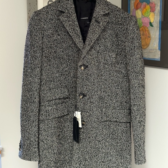 J. Lindeberg | Jackets & Coats | J Libdeberg Wolger Cl Rock Wool ...